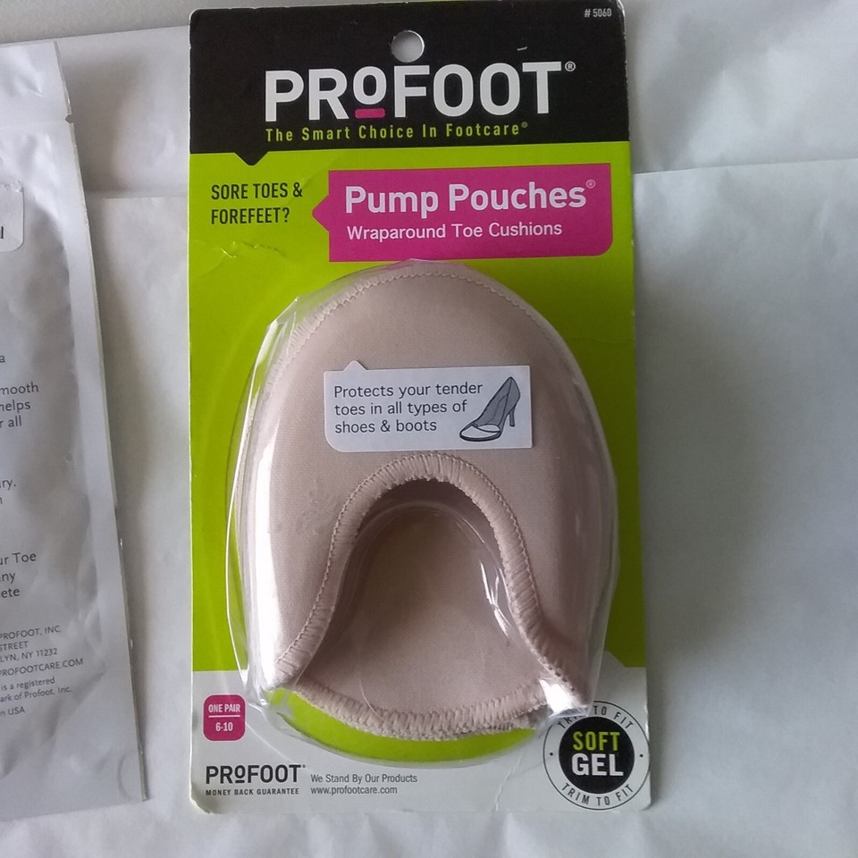 Foot Care Shoe Accessories 4 Piece Lot Cushions Heel Liners Toe Beds ...