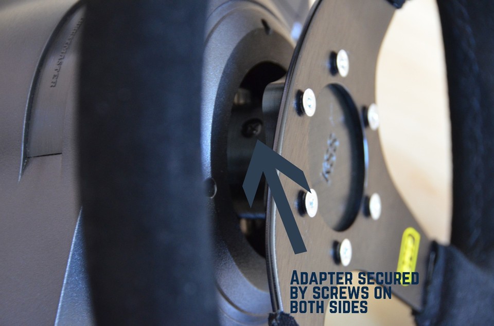 REINFORCED Steering wheel adapter for Thrustmaster TMX/TMX PRO-read ...