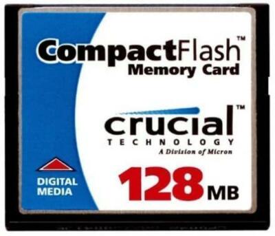 Crucial Tech 128MB Compact Flash - Type I (103293) | eBay