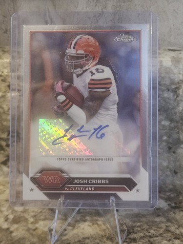 2024 Topps Composite Josh Cribbs Chrome Auto | eBay