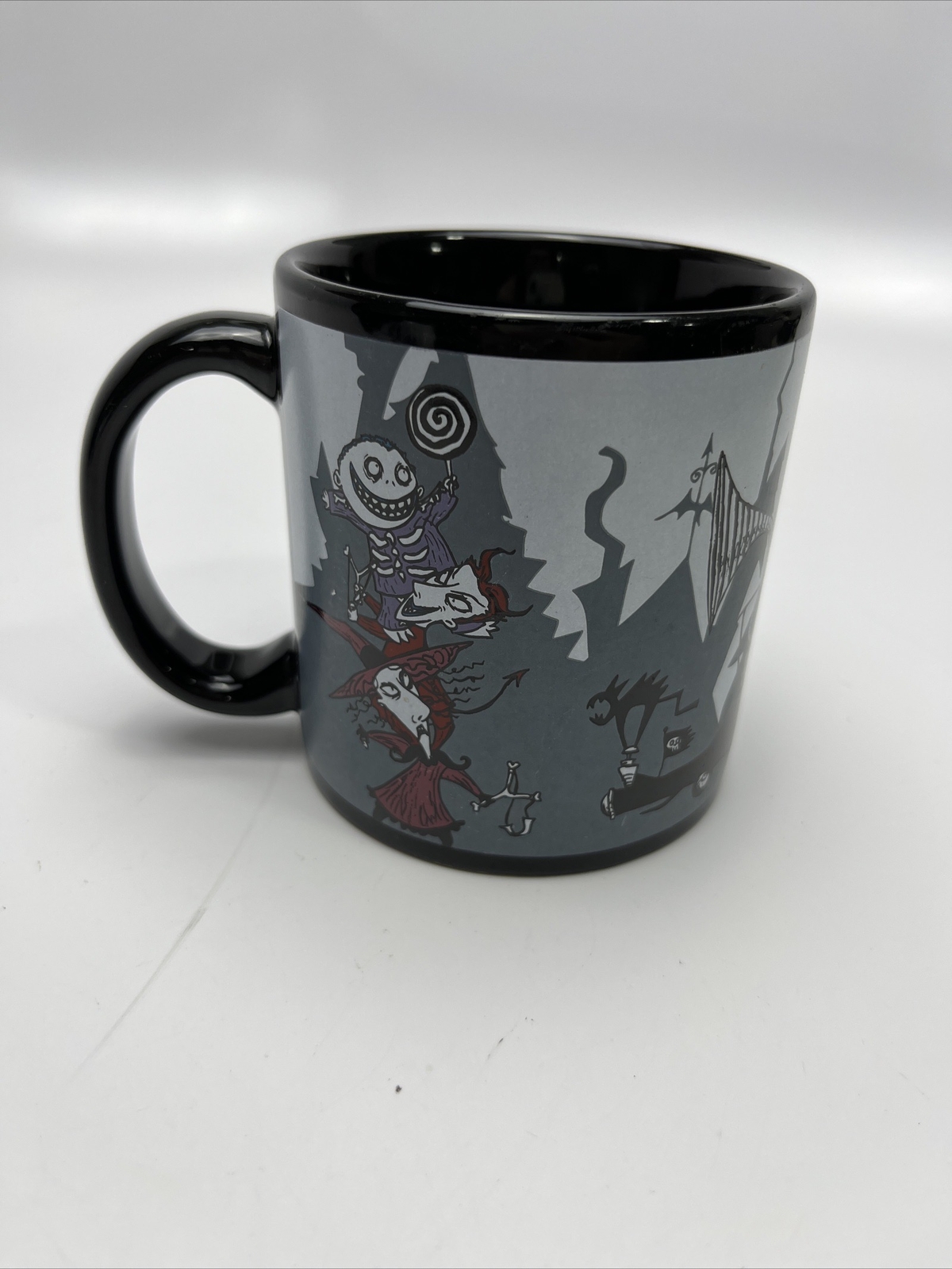 Nightmare Before Christmas Jack Sally Shock Barrel Lock Mug Mayor ...
