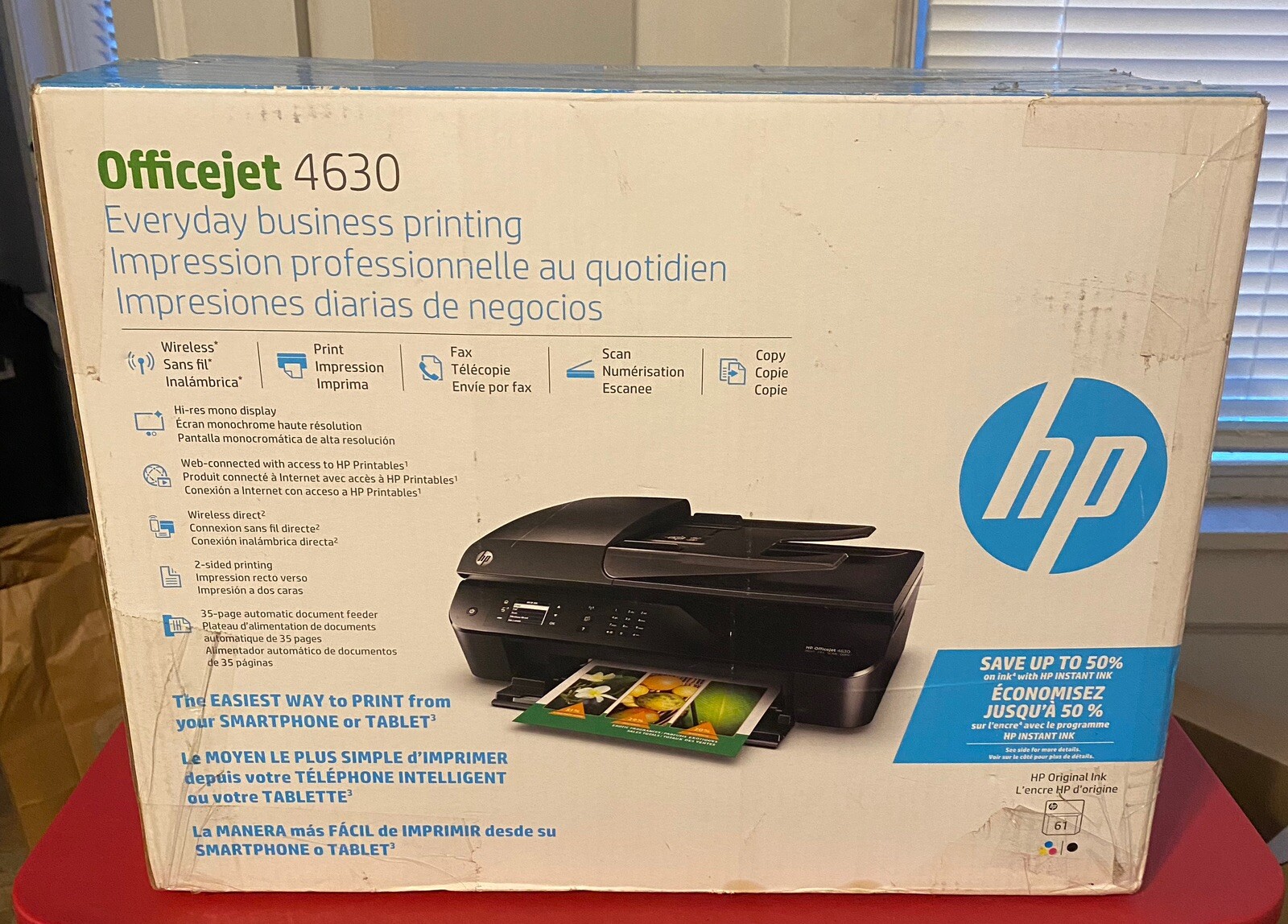 HP Officejet 4630 All-In-One Inkjet Printer NEW SEALED 887758362679 | eBay