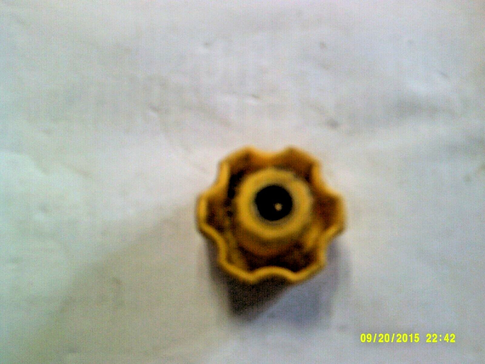 Used Snapper Walk Mower Yellow Fluted Chute Knob 29466 / 7029466 | eBay