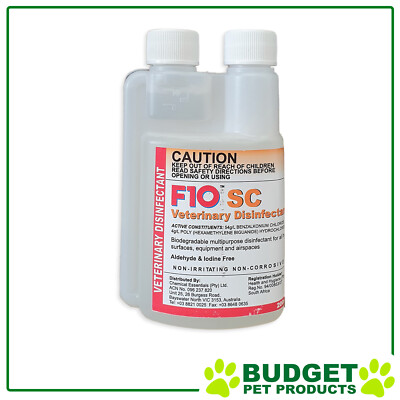 F10 SC Veterinary Disinfectant 200ml | eBay Australia