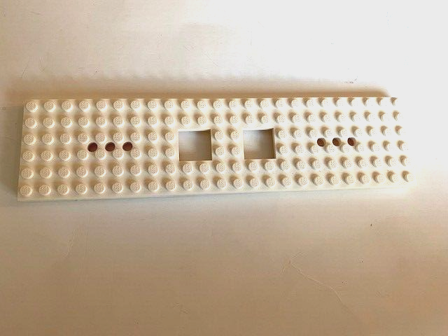 LEGO Parts: Train Trailer Base, 6x24, w/2 Square Cutouts, Prt# 6584 ...
