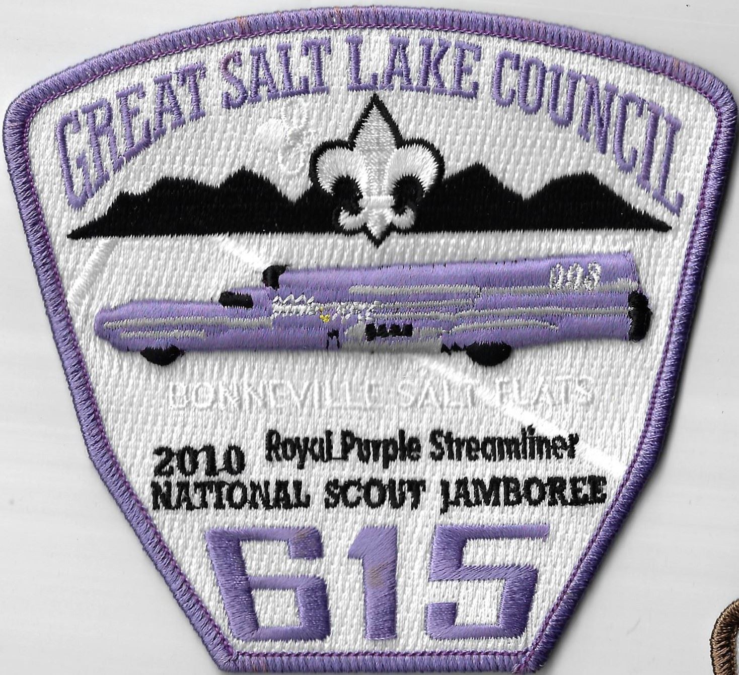 Great Salt Lake Council Royal Purple Streamliner 2010 Jamboree 615 LPR ...