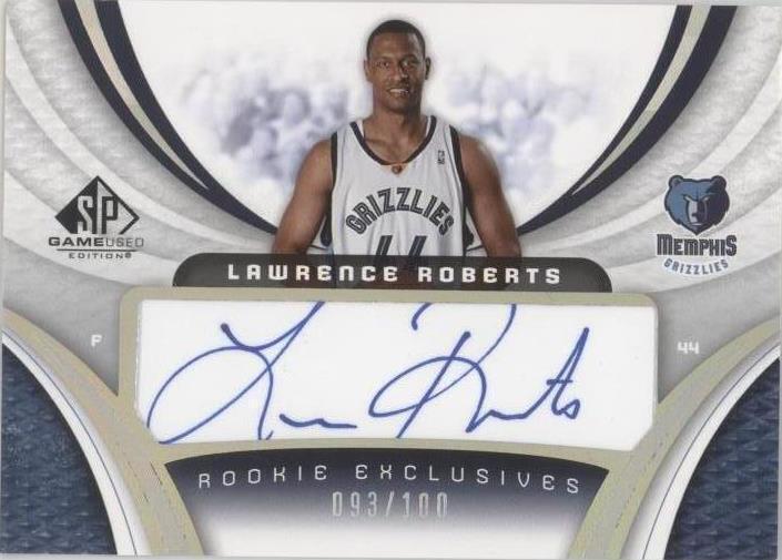2005-06 SP Game Used Edition - Rookie Exclusives Autographs Lawrence ...