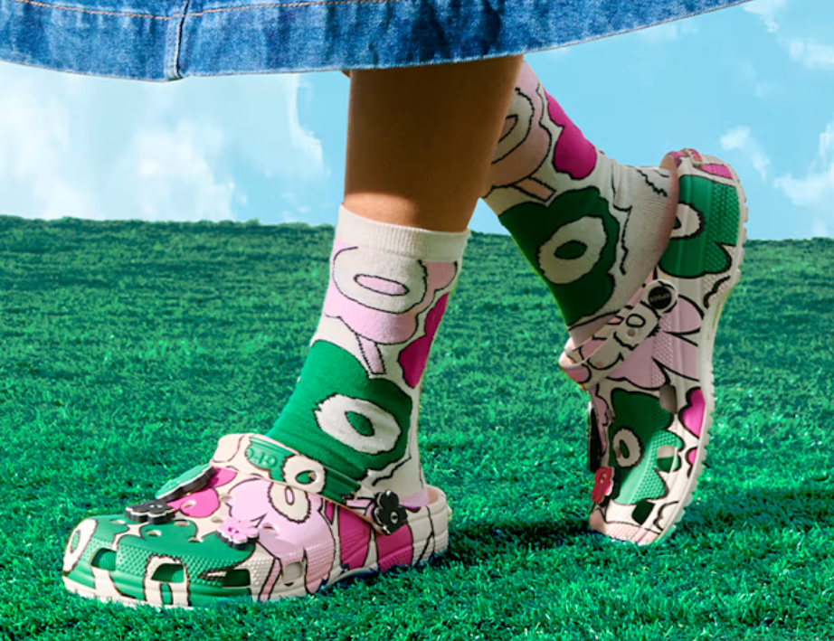 Crocs Marimekko Classic Platform Clog Flower US SIZE W6-W12 New | eBay