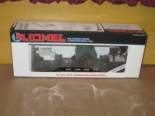 1989 LIONEL TRAINS EXTENSION SEARCHLIGHT CAR WITH REMOVABLE SEARCHLIGHT ...