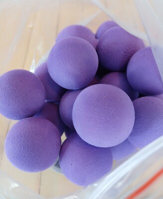 Ammo Foam Balls 1in for Toy Gun Refill Pack of Bullets 48ct Purple For ...