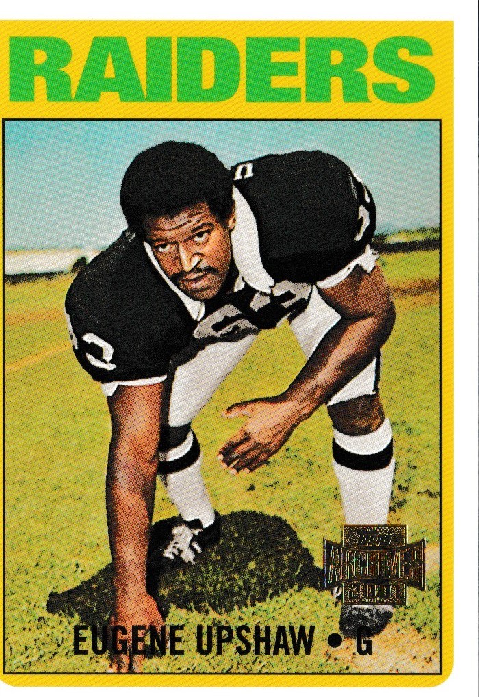 2001 Topps Archives Eugene Upshaw Football Trading Card #59 Raiders | eBay