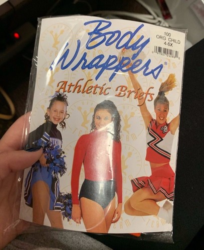 Body Wrappers Athletic Briefs Size 4-6x Child Cheerleading Bloomer #100 ...
