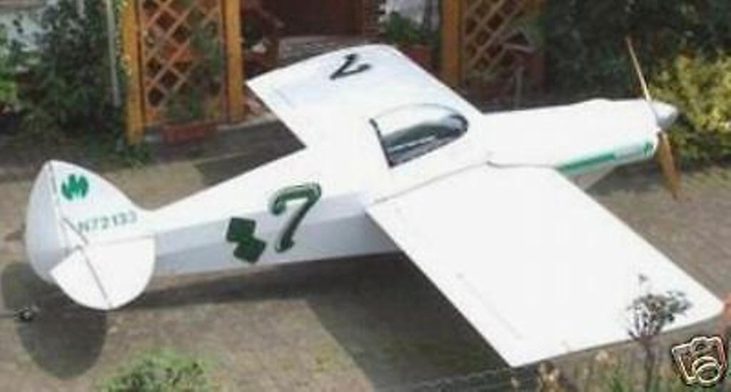 Sonerai-1 Formula Vee Airplane Wood Model Free Ship | eBay