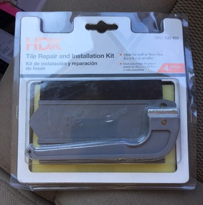 NEW HDX TILE REPAIR AND INSTALLATION KIT SKU 125 180 | eBay