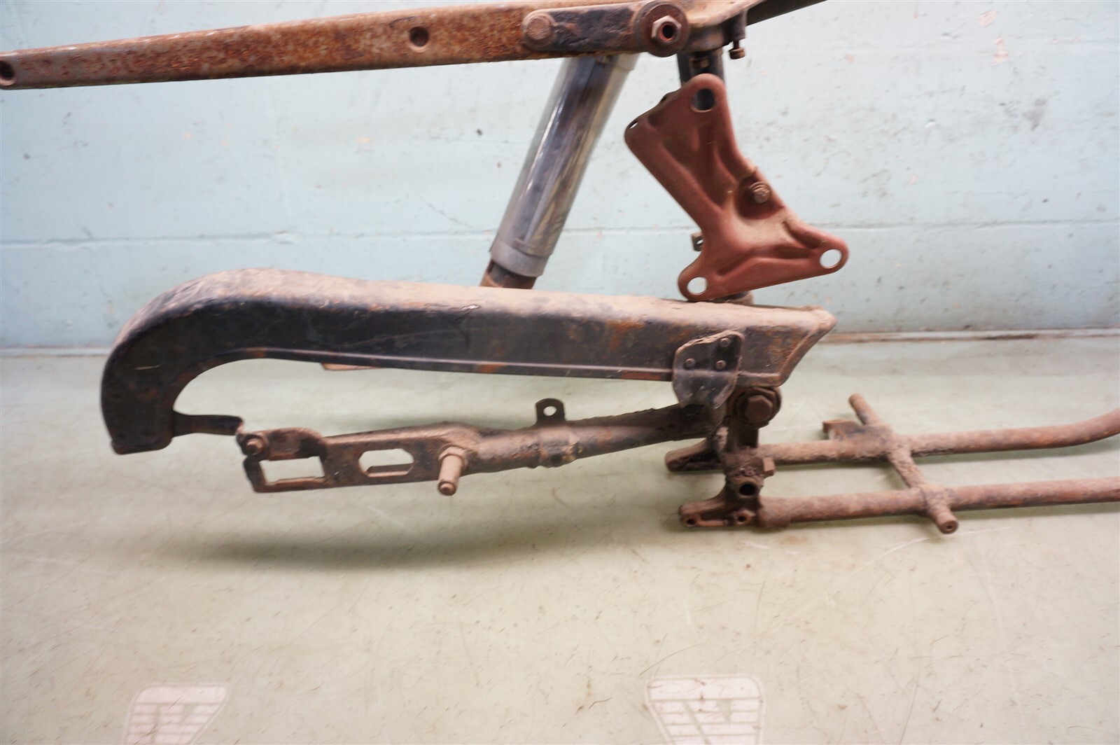 Harley K Model KK KR KHK KH Sportster 750 900 Oem Frame 9 Swing Arm ...