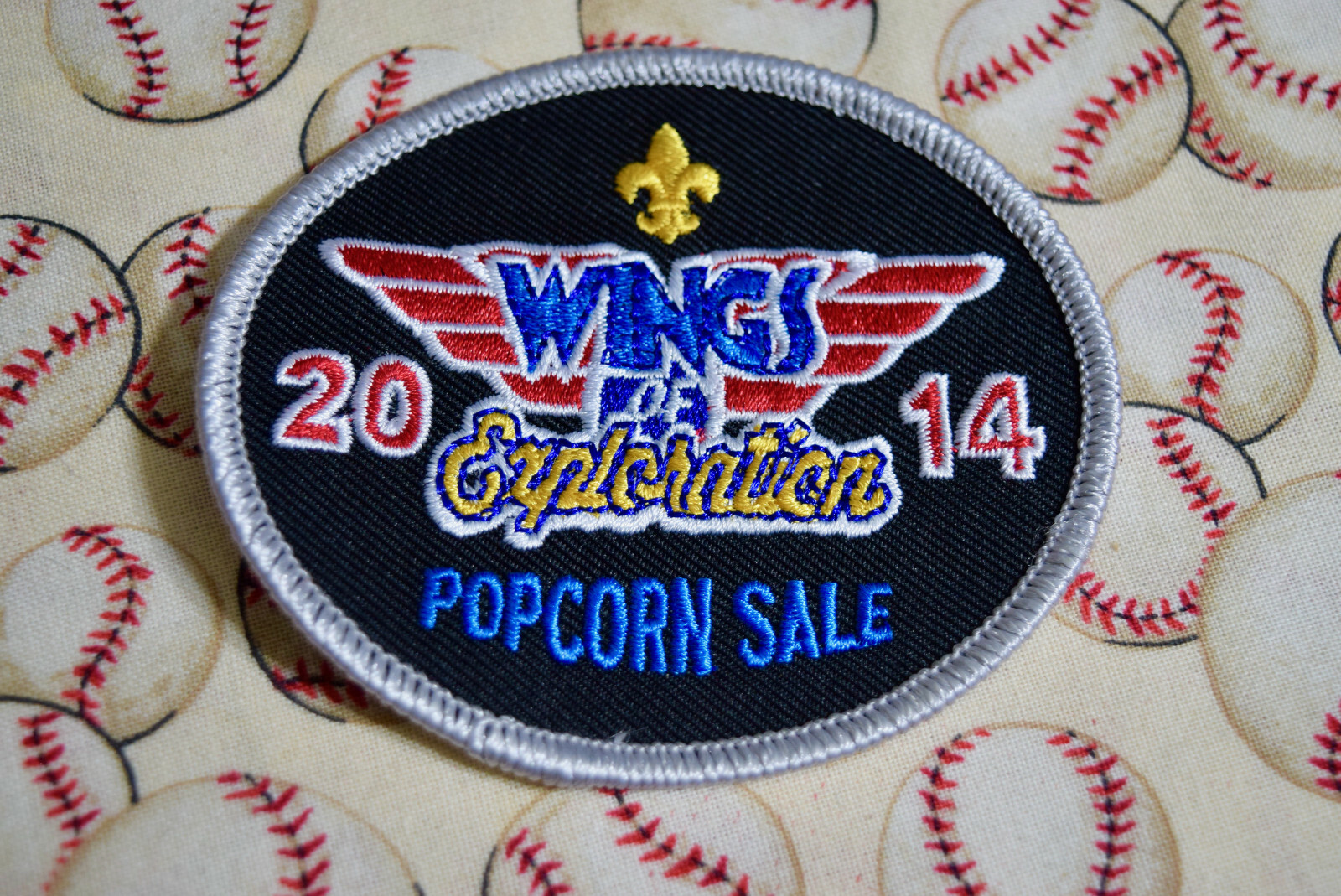 Wings of Exploration Popcorn Sale 2014 Patch BSA Cub Boy Scouts of ...