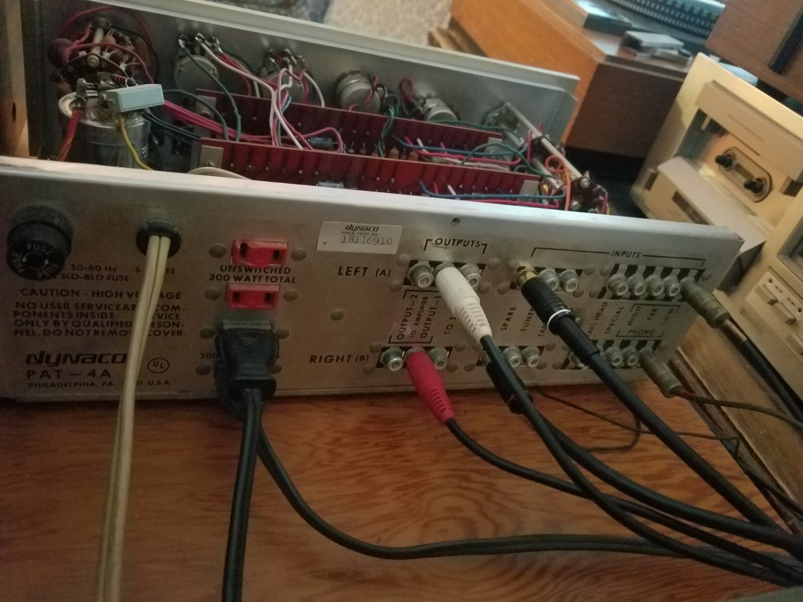 Dynaco Stereo 150 solid state power amplifier and PAT4 preamplifier | eBay