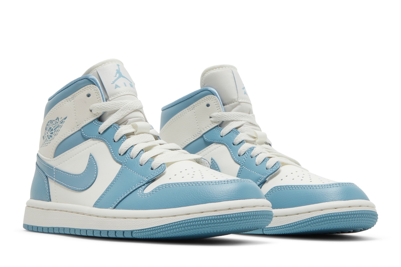 Air Jordan Air Jordan 1 Mid 'University Blue' BQ6472-141 Women's Shoes ...