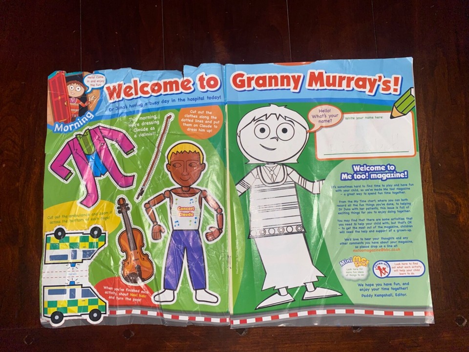 Me Too Cbeebies Magazine Issue 11 August 2007 very rare collectable ...