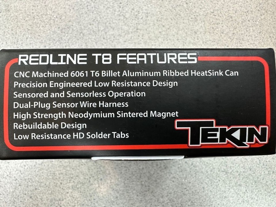 Tekin RX8 GEN3/Redline T8 GEN3 1/8 Buggy Brushless ESC/Motor Combo ...