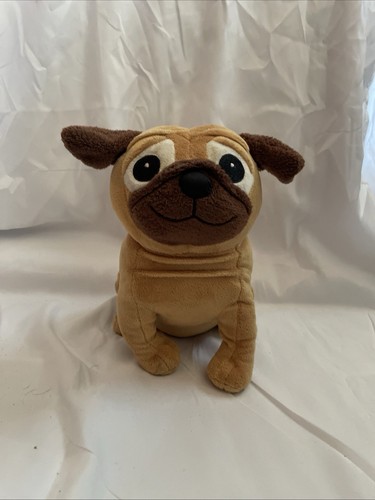 KOHLS CARES FOR KIDS 10” PLUSH PUG DOG YIP SNAP YAP Brown Pug Dog ...