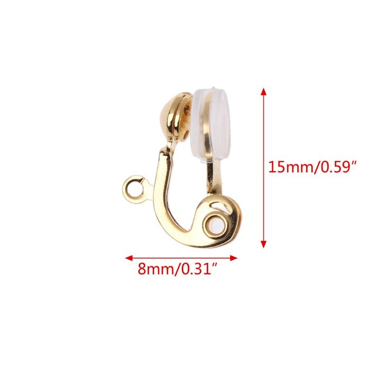 Earring Converter U-shaped Clip Ear Ring for DIY Earring and Non ...
