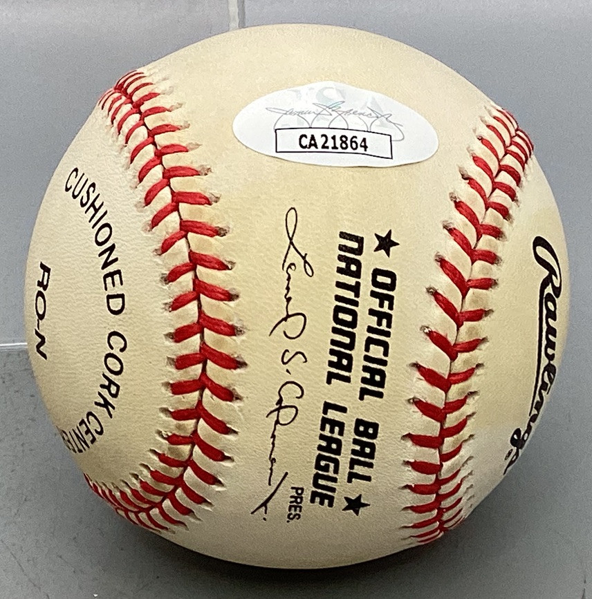 Johnny Bench National League Autographed Baseball - JSA Certified | eBay