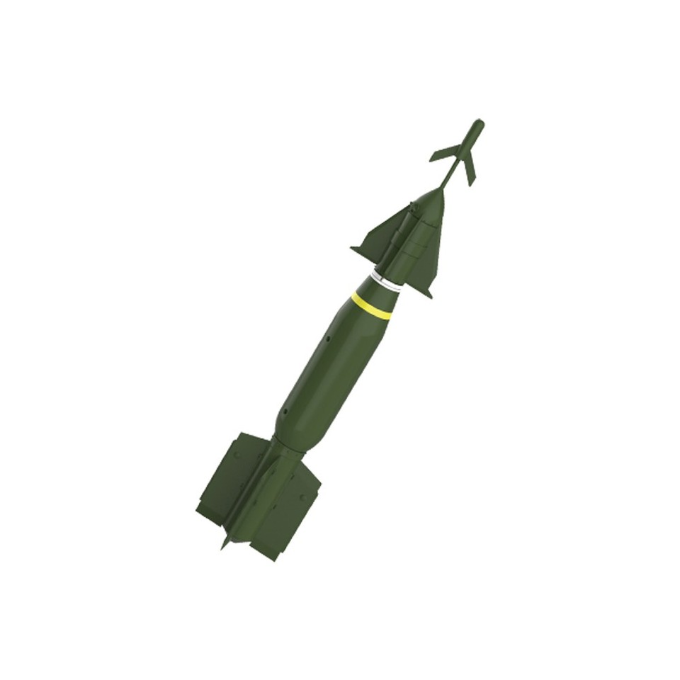 Airplane Model Kits Unpainted 1/72 Model Upgrade Parts BGL-1000 Bombs ...