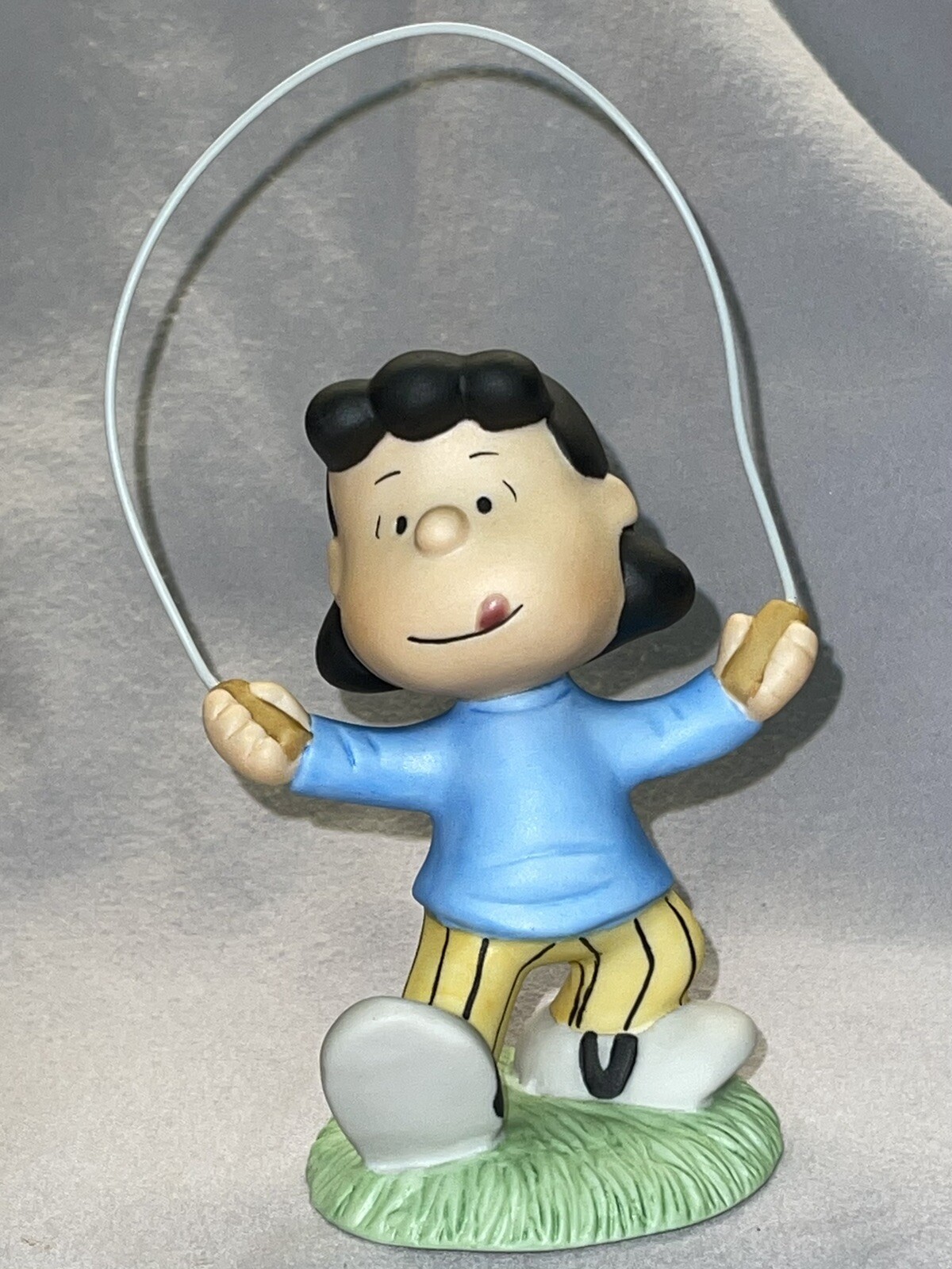 PEANUTS Lucy Van Pelt 50th Anniversary Figurine/Figure Jumping Rope | eBay