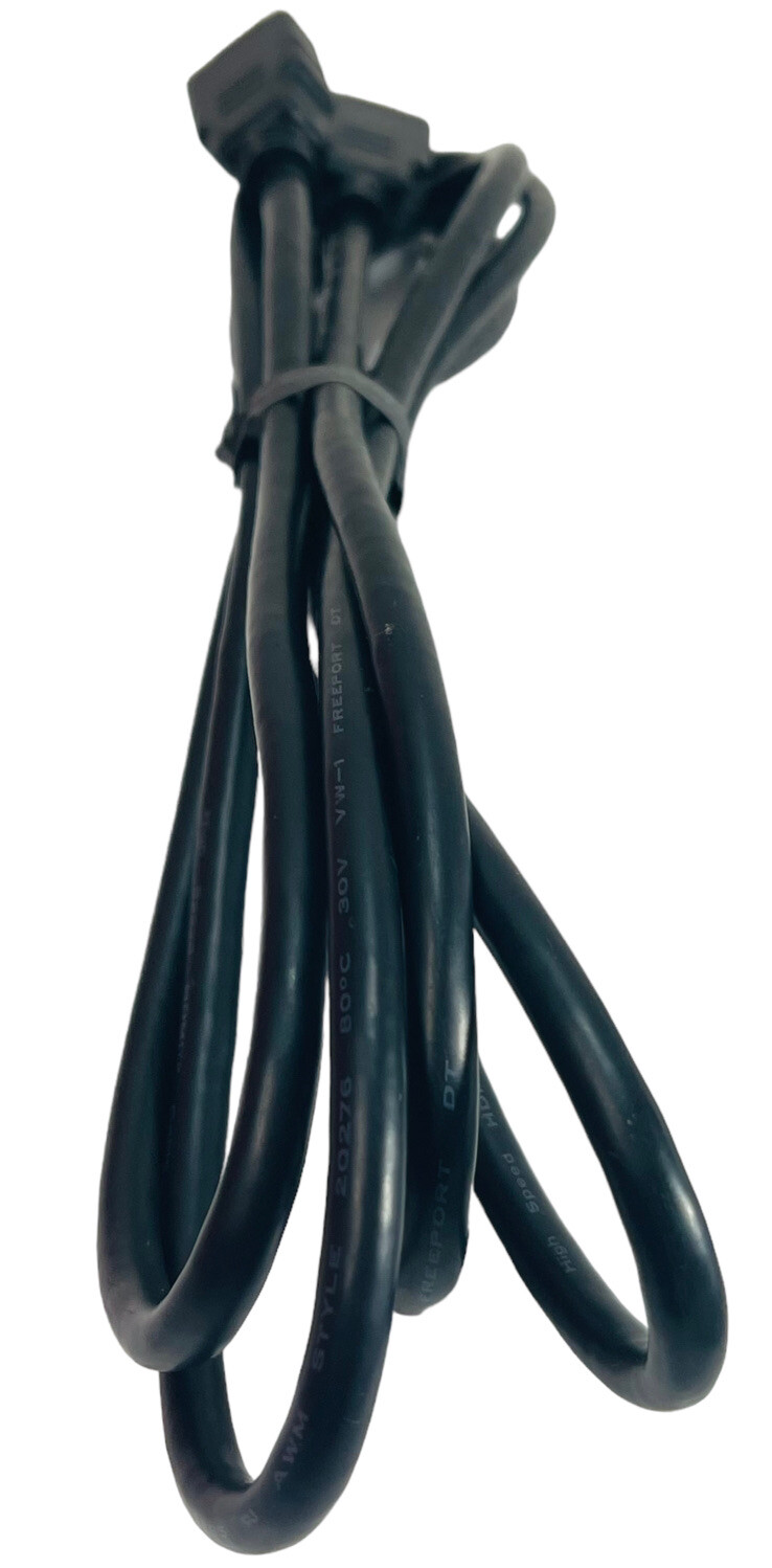 HDMI E256295 HIGH SPEED ETHERNET CABLE - FREEPORT DT 6FT. IWCH/TESTED ...