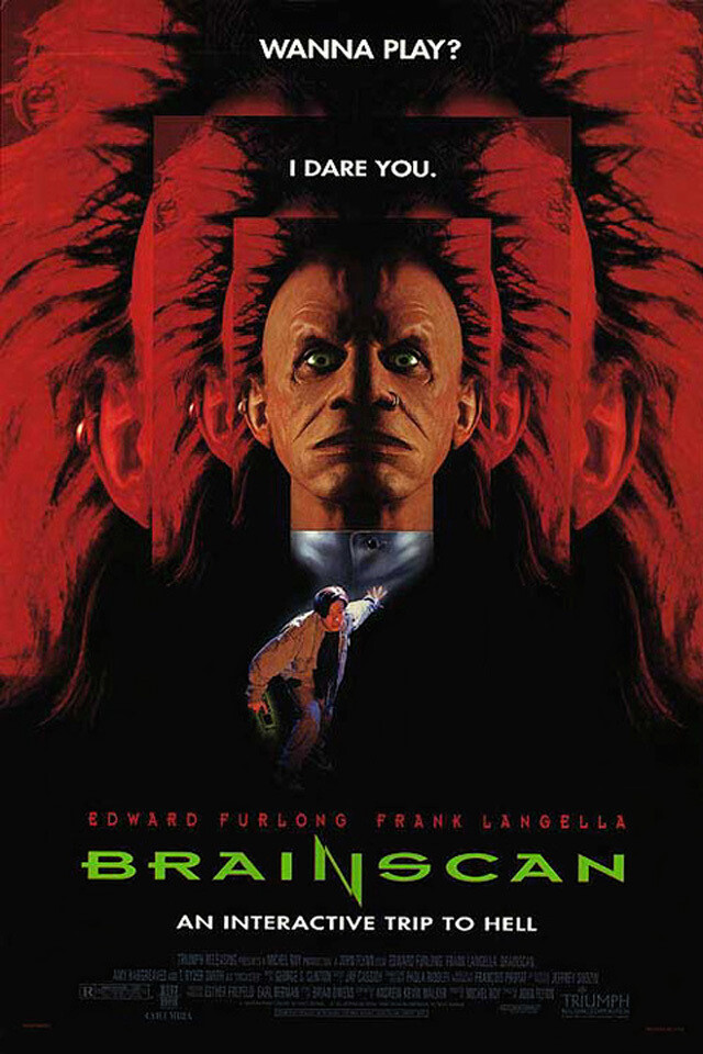 Brainscan (1994) Movie Poster, Original, SS, Unused, NM, Rolled | eBay