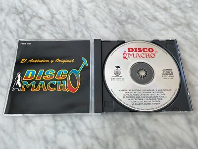 Banda Machos Disco Macho CD ORIGINAL 1994 Fonovisa FSCD-4501 Las Nachas ...