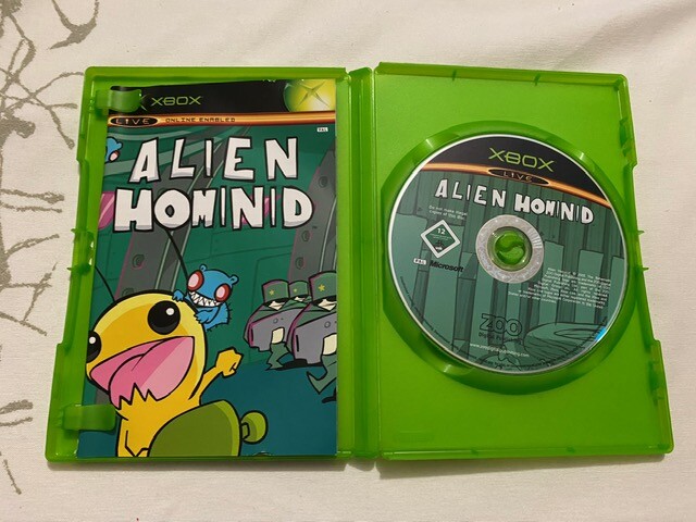 ALIEN HOMINID Microsoft XBOX PAL European Version ENGLISH ESPANA | eBay