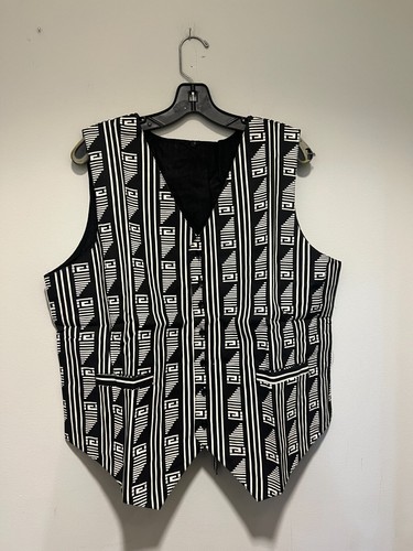 African print vest for men S-5X | eBay