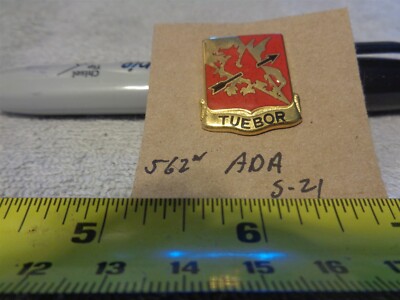 562nd Air Defense Artillery S-21 Unit Crest, DI, DUI (DRAW#C3) | eBay