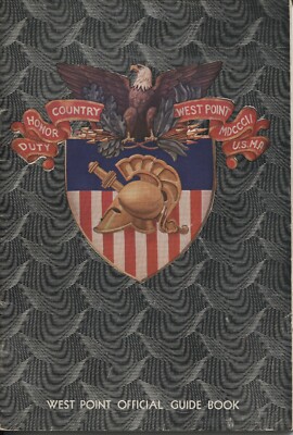 West Point Booklet Official Guide Book West Point 1954 Graduate Krause ...