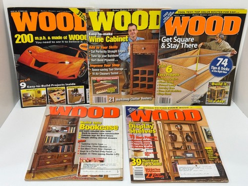 Lot of 21 Woodworking Magazines Woodsmith , Wood, Workshops | eBay