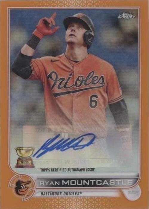 2022 Topps Chrome Update Series - Autographs Ryan Mountcastle #AC-RM ...