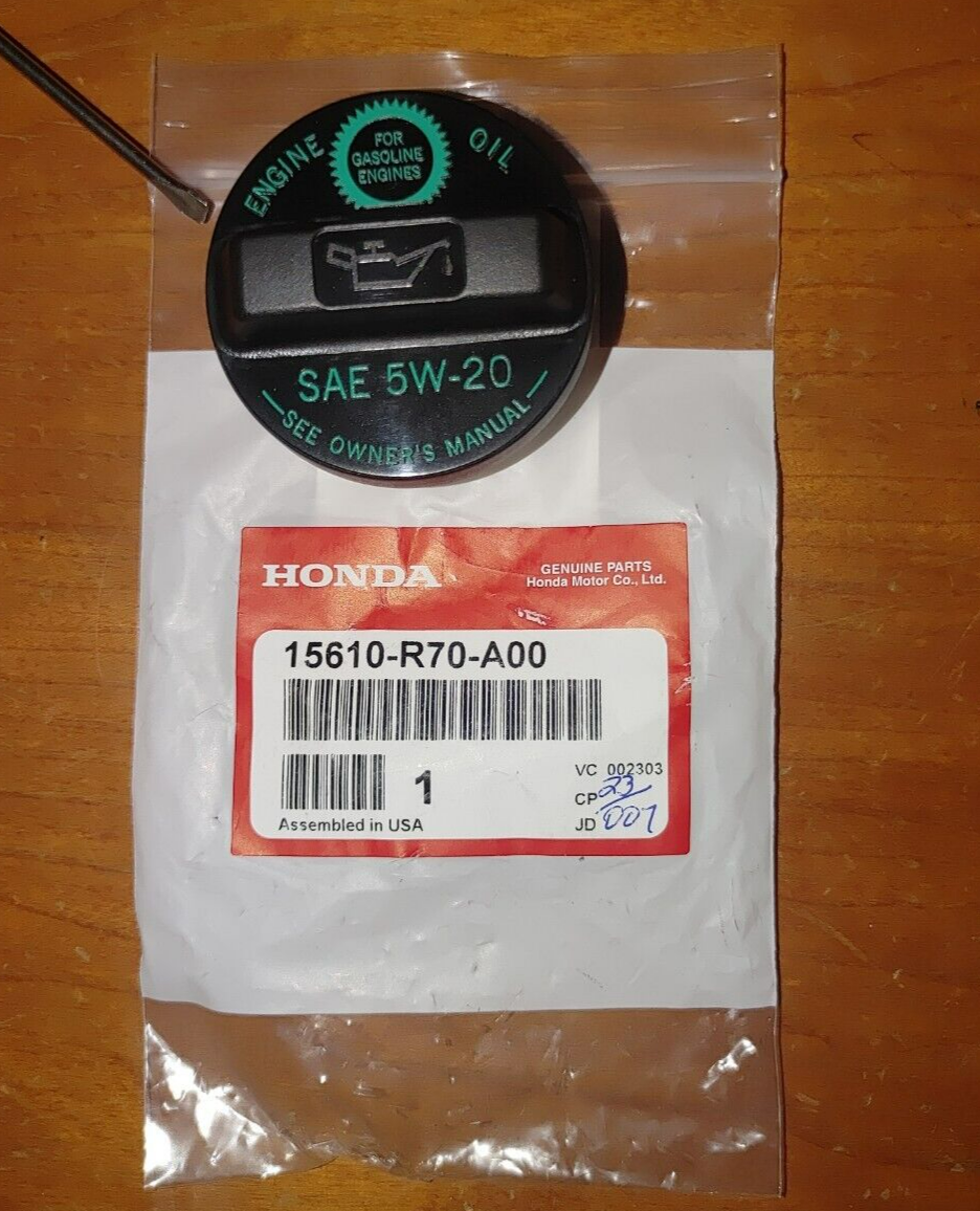 Genuine Honda Acura OEM 5W-20 Engine Oil Cap SEALED NEW | eBay
