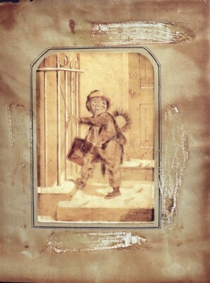 Rare Victorian ca1860 W/Color Chimney Sweep Boy Slavery | eBay