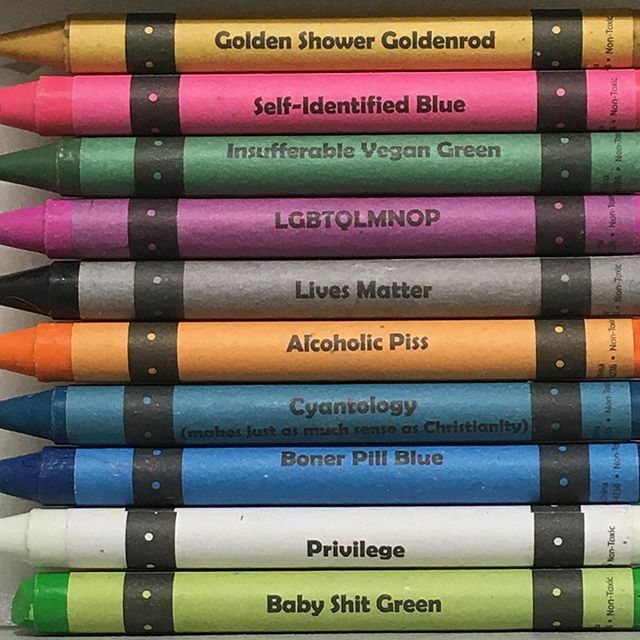 Offensive Crayons YOU CHOOSE COLLECTION Package of 24 FREE SHIPPING | eBay