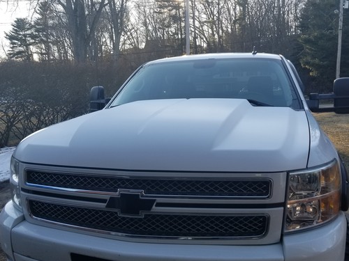 EFXSIL07V1 New Goodmark 2007-2012 Silverado Cowl Induction Hood Steel 2 ...