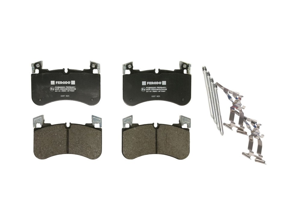 Land Rover Discovery 5 Front Brake Pads and Pin Kit LR138646 LR156545 ...