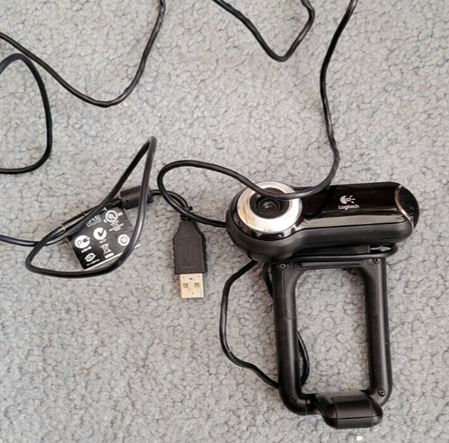 Logitech Cam Webcam Carl Zeiss Tessar 2.0/3.7 2MP Autofocus Camera V ...