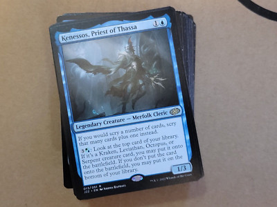 Custom Commander Deck ~ Sea Creatures Scry ~ Kenessos, Priest of Thassa ...