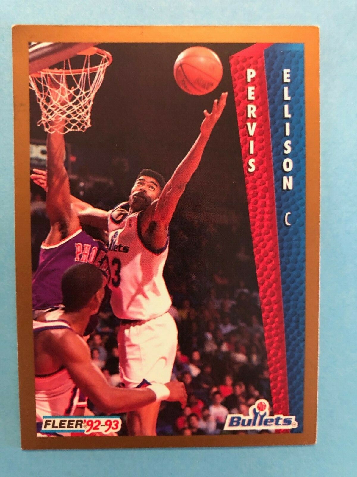 1992-93 Fleer Tony's Pizza Pervis Ellison Washington Bullets | eBay