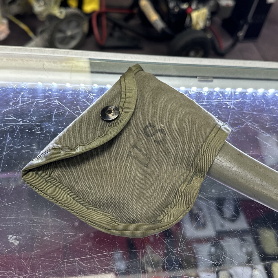 WW2 US ARMY Military HATCHET Axe Field Gear Equipment w/ Carrier USA ...