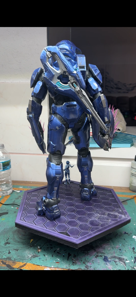 Halo Infinite Covenant Inspired Dual Needler Weilding Master Chief 1/5 ...