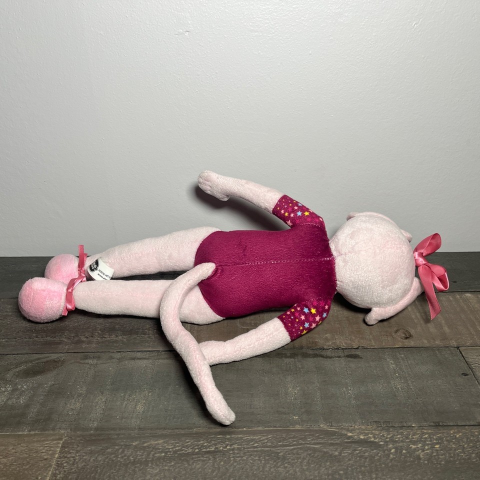 Angelina Ballerina Plush 16” Pink Ballerina Doll HIT Entertainment Rare ...