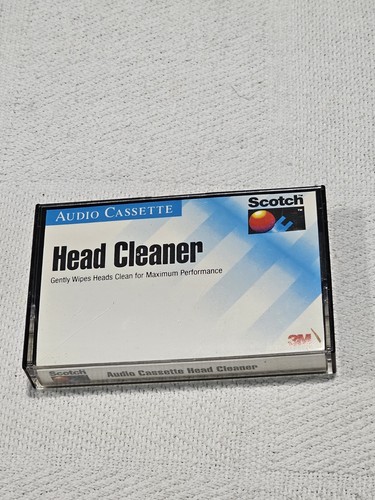 Scotch Audio Cassette Head Cleaner Media Cleaning | eBay